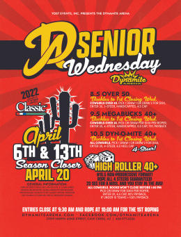 Arizona's Best Team Roping Venue | Dynamite Arena Arizona Roping Events